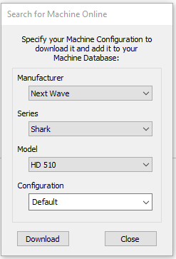 Add your Shark Machine to Vcarve/Aspire. – Next Wave Automation